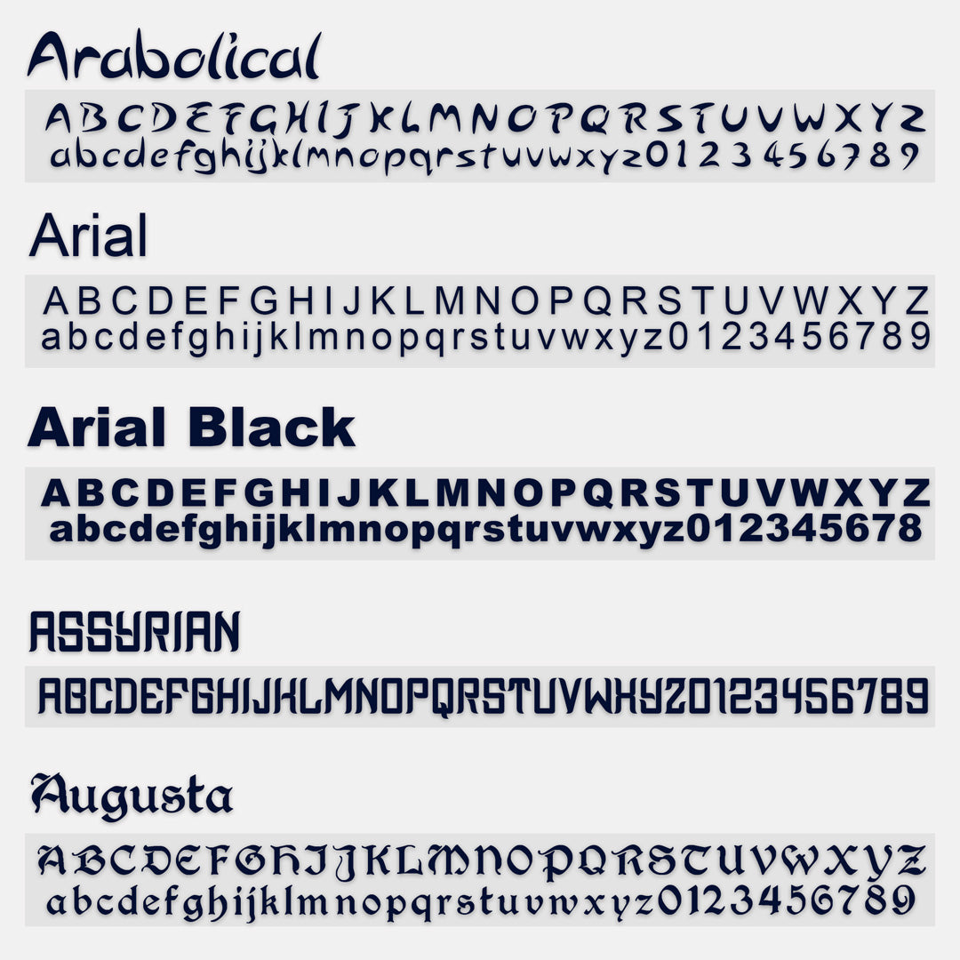 TXDOT Number Decal, (Set of 2) – dotnumberstickers